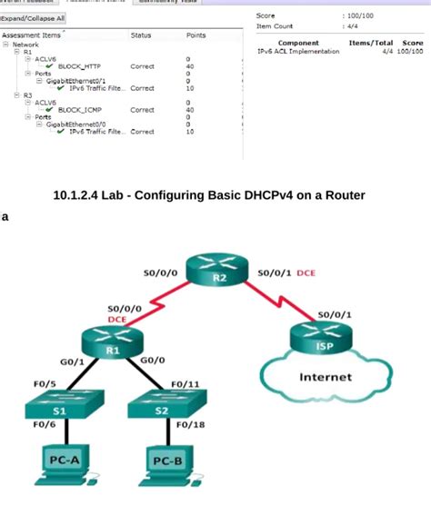 Lab Configuring Basic Dhcpv On A Router Configuraci N De Vlans Desarrollo De Pr Cticas En Pa