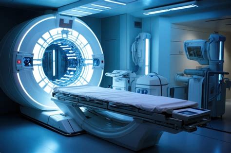 Premium Ai Image Mri Scan Device In Hospital Magnetic Resonance