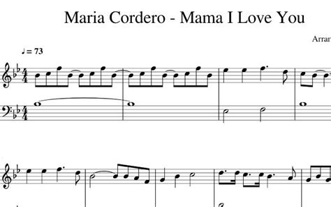 可訂造琴譜 Maria Cordero Mama I Love You琴譜 興趣及遊戲 音樂樂器 配件 音樂與媒體 樂譜