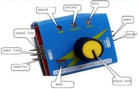 Servo Tester Ch Digital Multi Servo Tester Ecs Rc Consistency At Digital Multimeter In