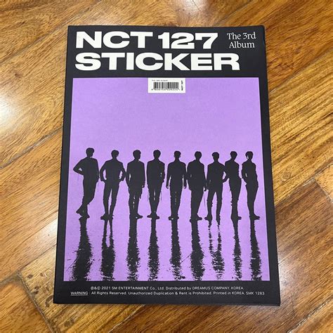 Nct 127 Sticker Photobook Version Unsealed Album Hobbies And Toys