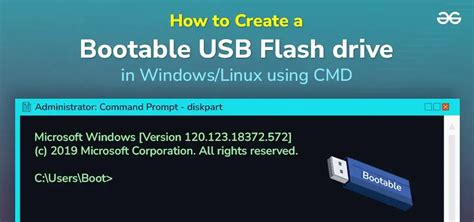 How To Create A Bootable Usb Flash Drive In Windows Using Cmd