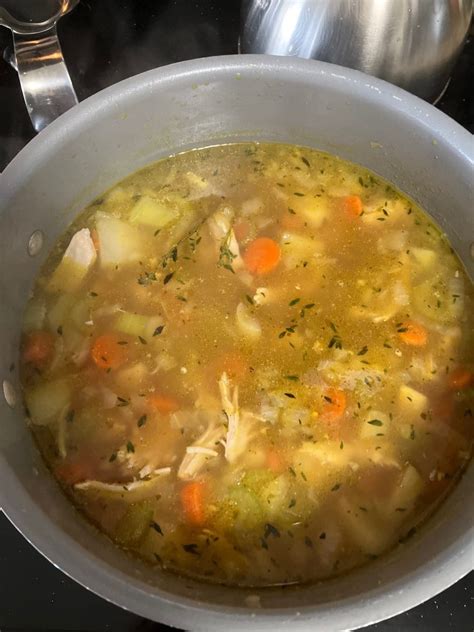 Creamy Chicken Noodle Soup Recipe