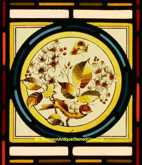 Ref Vic542 Victorian Stained Glass Window Aesthetic Movement
