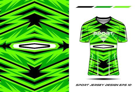 Tshirt 스포츠 녹색 페인트 스플래시 디자인 레이싱 저지 사이클링 축구 게임 프리미엄 벡터 프리미엄 벡터