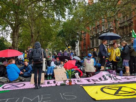 Extinction Rebellion Protest London October 2019 Editorial Photography