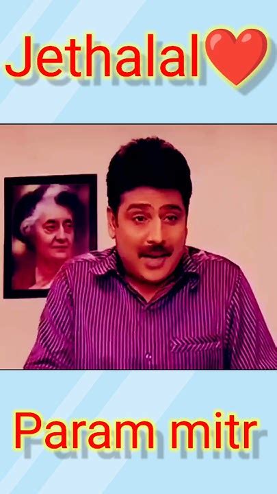 Param Mitra Hu Mai Jethalal Ka🥰 Youtube