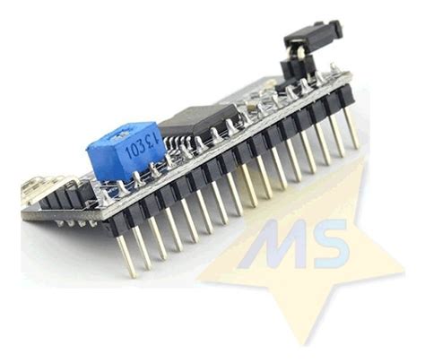 7 Módulos Adaptador I2c Conversor Lcd 16x2 Para Arduino Frete Grátis