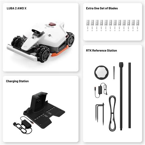 Luba 2 Awd Robot Lawn Mower Mammotion Eu