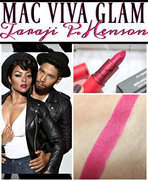 MAC VIVA GLAM Taraji P Henson Lipstick Swatches Review Blushing