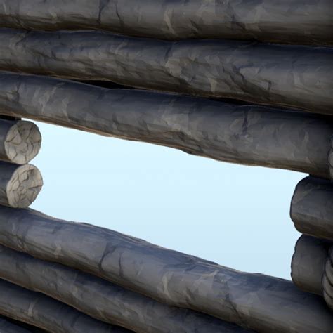 3d Printable Set Of Barricades Hedgehod Wooden Sandbags 5