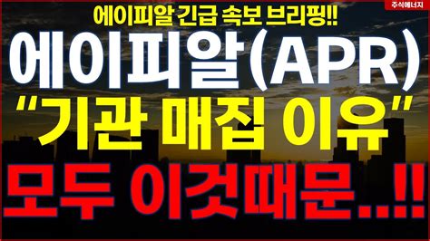 에이피알 Apr 기관 매집 이유 모두 이것 때문 에코프로머티 Ls머트리얼즈주가전망 Ls머트리얼즈 Ls머트 Apr 에이피알 긴급속보 Youtube