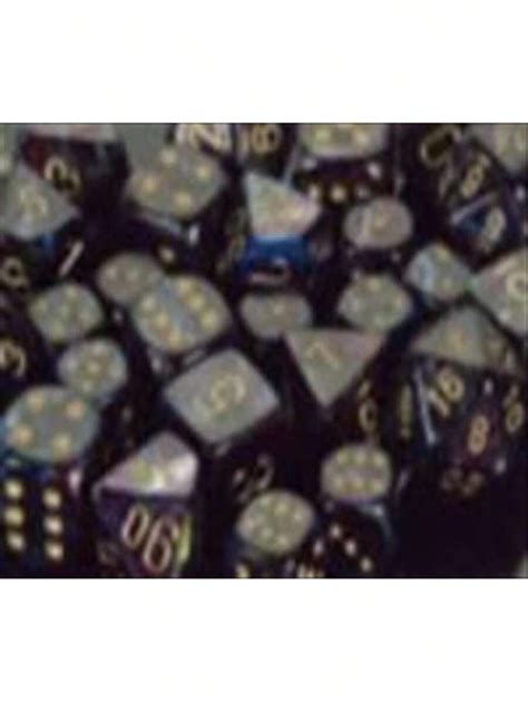 Unbeatablesale Chessex Manufacturing 27499 Lustrous Shadow With Gold