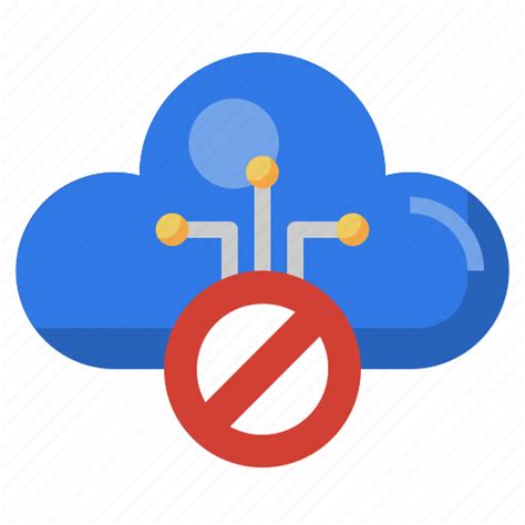 cancel ui cloud computing multimedia option storage icon