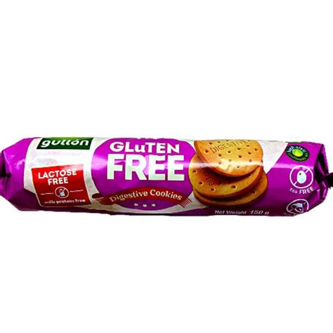 Gullon Gluten Free Digestive Cookies 150g Sk8410376045024