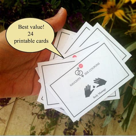 Sexy Coupons Printable Etsy
