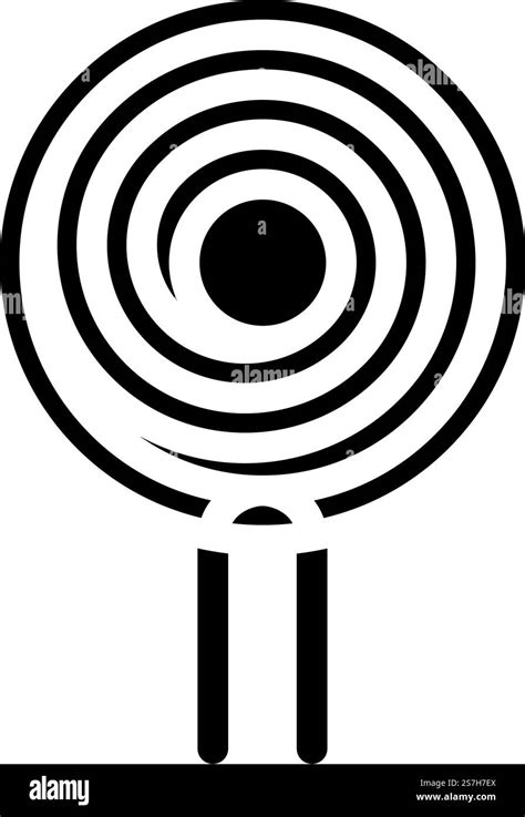 Inductor Electrical Engineer Glyph Icon Vector Inductor Electrical Engineer Sign Isolated