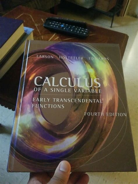 Calculus Textbook Larson