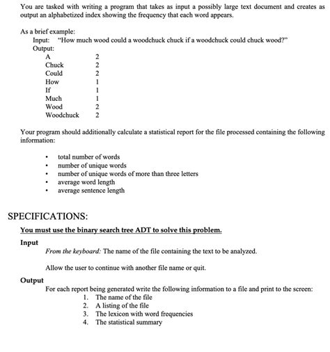 solved in c code you are tasked with writing a program that takes