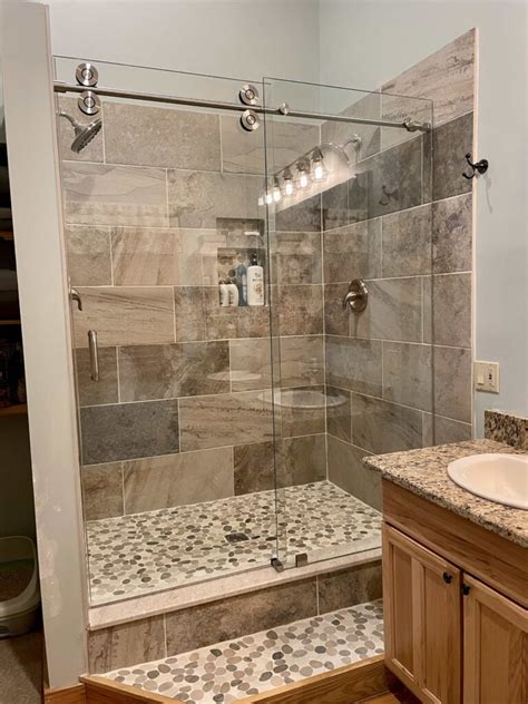 Small Bathroom Shower Doors Manhattan 31 33 X 68 In 6 Mm Pivot Shower