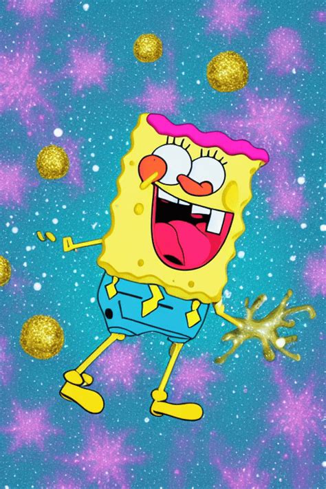 Spongebob Rainbow Wallpaper