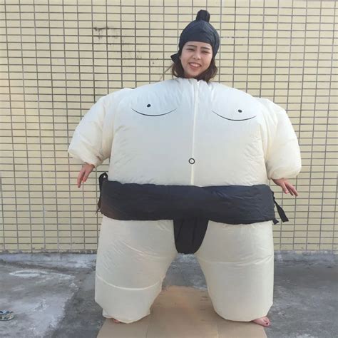 15 2m Cosplay Inflatable Sumo Wrestler Costume Polyester Inflatable