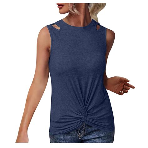 Bogo Young Womens Tops Trendy Summer White Cotton Tank Top Women Boho