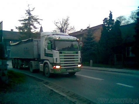 Scania z naczepą NOVA TRAIL TIRY ARBITER PL