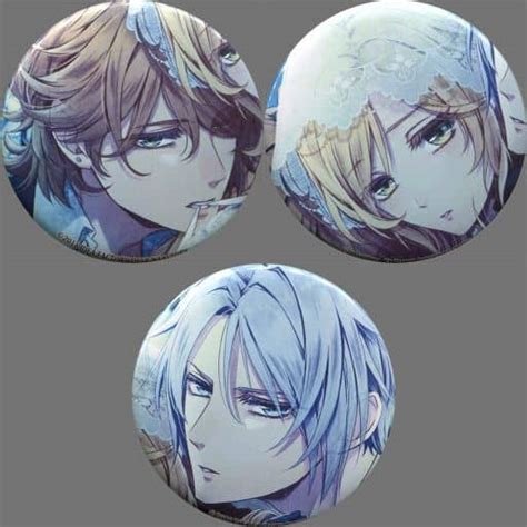 駿河屋 単品 リリアーナ＆ダンテ＆ニコラ 缶バッジ3個セット 「ps Vitaソフト ピオフィオーレの晩鐘 ステラセット」 同梱特典