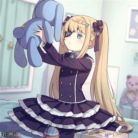 Safebooru 1girl Black Bow Black Dress Blonde Hair Blue Eyes Blurry Blurry Background Bow Braid