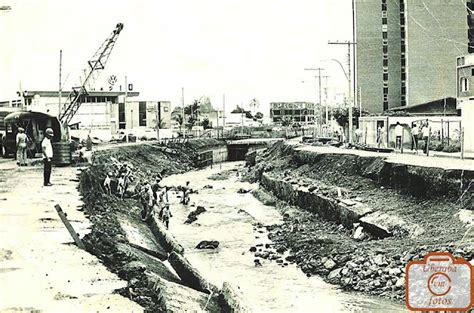 Uberaba em Fotos Final da canalização da Avenida Leopoldino de Oliveira