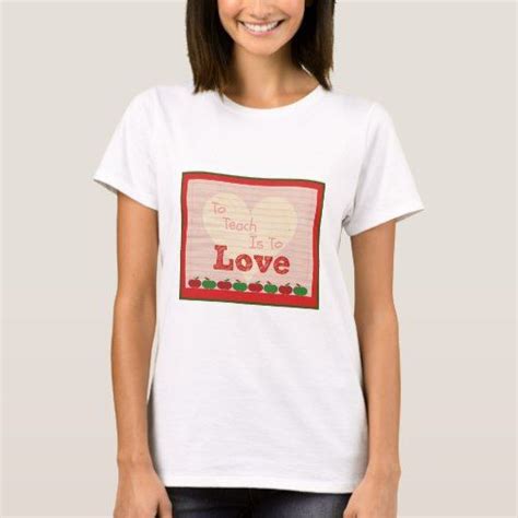 Teacher Love T Shirt 1795 By Wackeylackey77 Love T Shirt Shirts