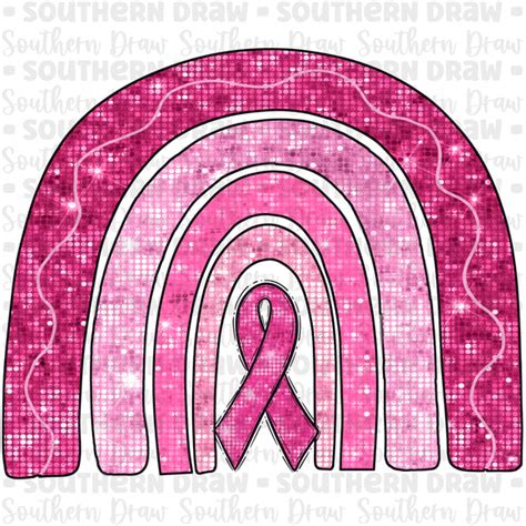 Sequin Pink Rainbow Southern Draw Digital Designs