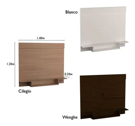 Mueble Flotante Panel Lcd Rack Modular Tv Led Melamina 34 999