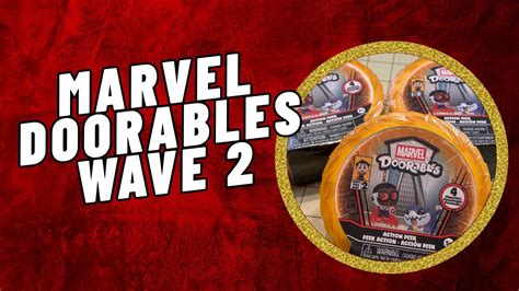 Marvel Doorables Action Peek Series 2 Unboxing X Men Are Here