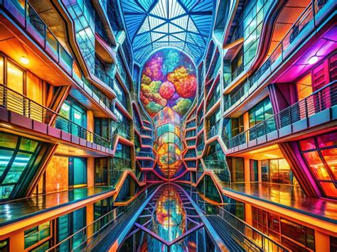 Unveiling The Intricate Architecture Of The Human Brain A Colorful