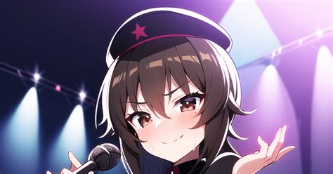 Pixiv今日のお題 西住まほのアイドル活動 チャパツスキーのイラスト Pixiv
