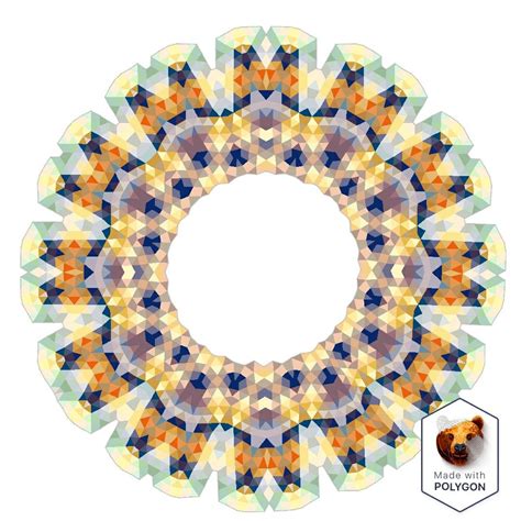 Geometric Art A Circular Design