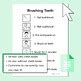 Brushing Teeth Task Analysis EDITABLE Visuals And Data Sheet For ABA