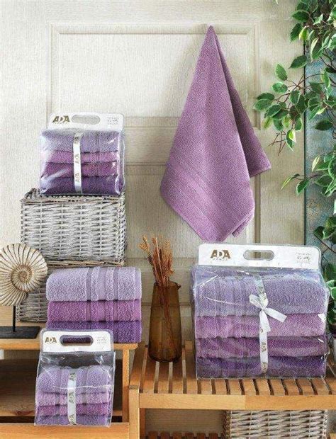 Набір рушників Gulcan Cotton Ada Purple 70x140 4 шт 908620 — купити на Eva Ua — ціна 1108 8 грн