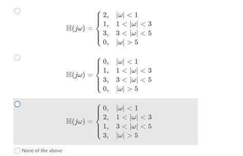 Solved For Problems We Will Consider An LTI System With Chegg Com