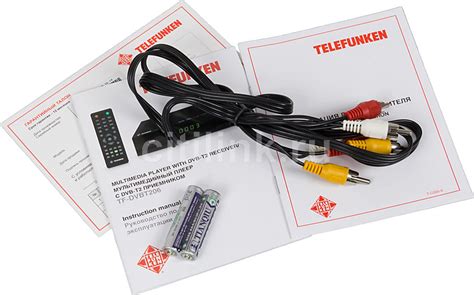 Характеристики Ресивер DVB-T2 Telefunken TF-DVBT206, черный (283478 ...