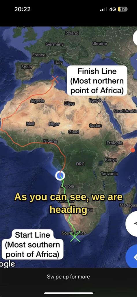 Update Russ Cook Is On Day 93 Of Running The Length Of Africa
