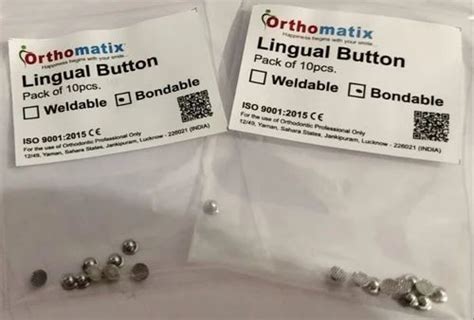 Orthodontic Lingual Button At 350 Pack Lingual Button In Lucknow