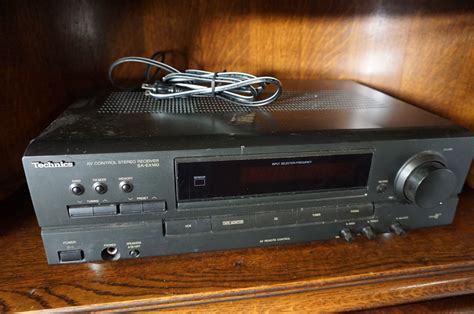 Technics Av Control Stereo Receiver Sa Ex140