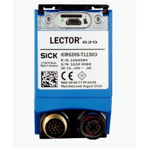 Swipe Card Reader Sick Lector62x Image Bar Code Readers Blue Wired At