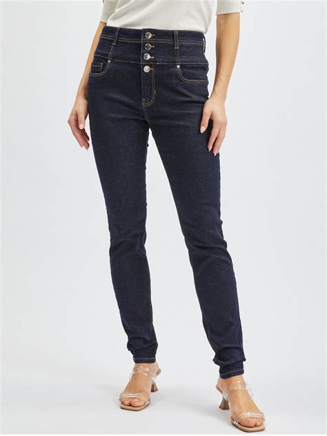 Dunkelblaue Skinny Fit Jeans für Damen ORSAY Orsay de Der offizielle E Shop der Marke ORSAY