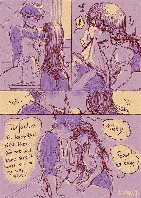 Mari Hero Mari And Hero Omori Drawn By Sintastein Danbooru