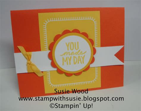 Stamp With Susie Another Clean And Simple Card