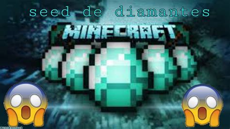 ¡seed De Muchos Diamantes En Minecraft Pe Youtube